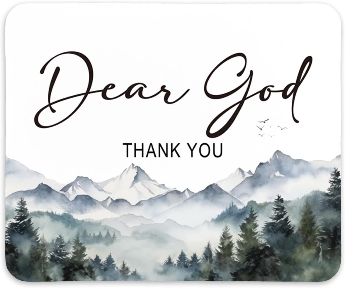 Amazon.com: QIYUHOY Christian Inspirational Mouse Pad,Christian Gifts ...