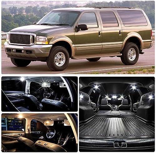 Amazon.com: Excursion LED Interior Bulb Lights Kit for Ford Excursion ...