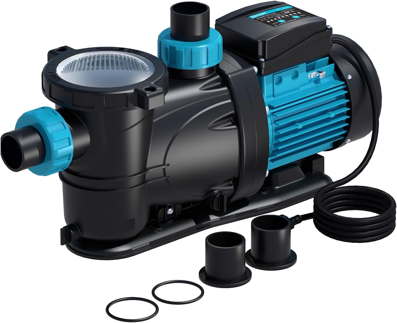 Amazon.com : BOMGIE 3 HP Pool Pump Inground with Timer 220V, 7860 GPH ...
