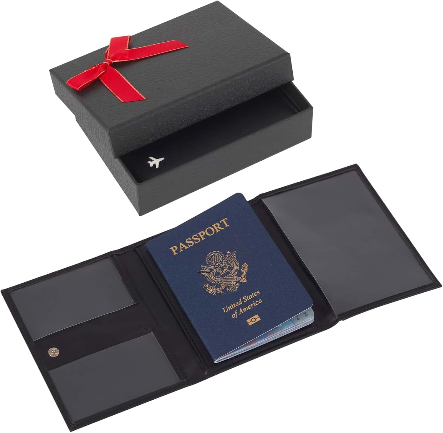 Amazon.com | Pilot Wallet Passport Holder for Travel - RFID Blocking ...