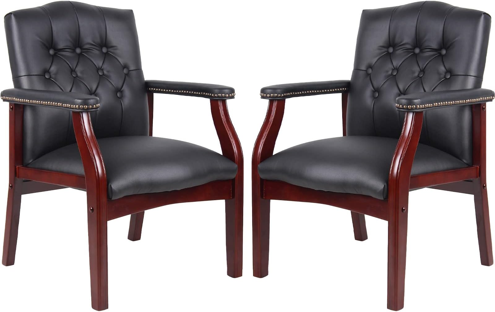 Amazon.com: Boss Office Products Chairs Guest Seating, Slate Grey ...