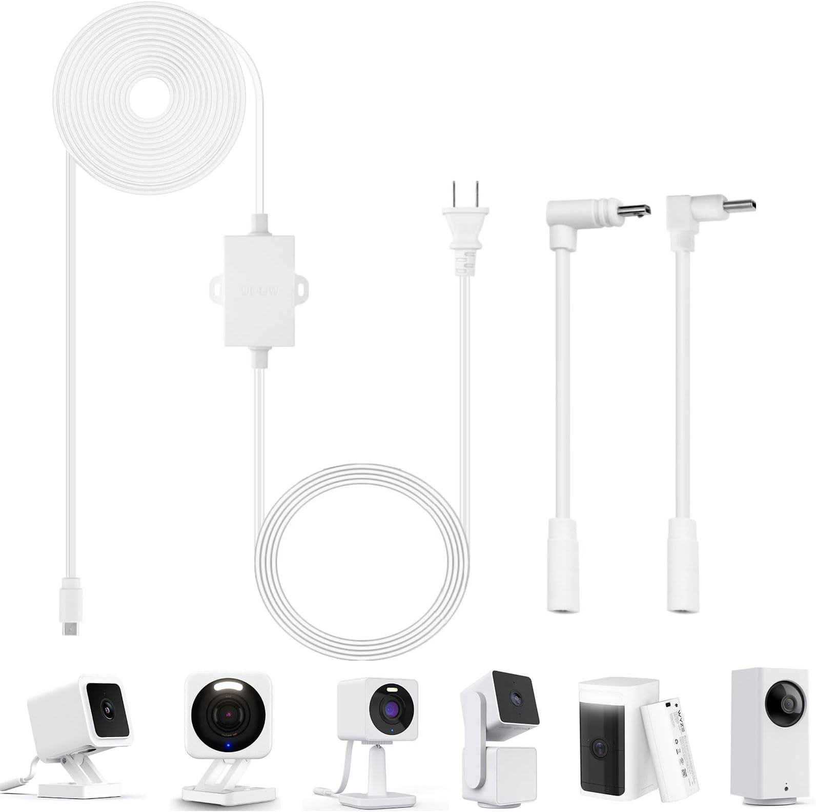 Amazon.com : WYZE Outdoor Wired Power Adapter Cam v3 (Sold Separately ...