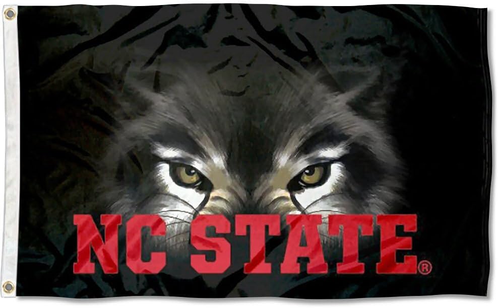 Amazon.com : North Carolina State Wolfpack Pennant String Flags ...