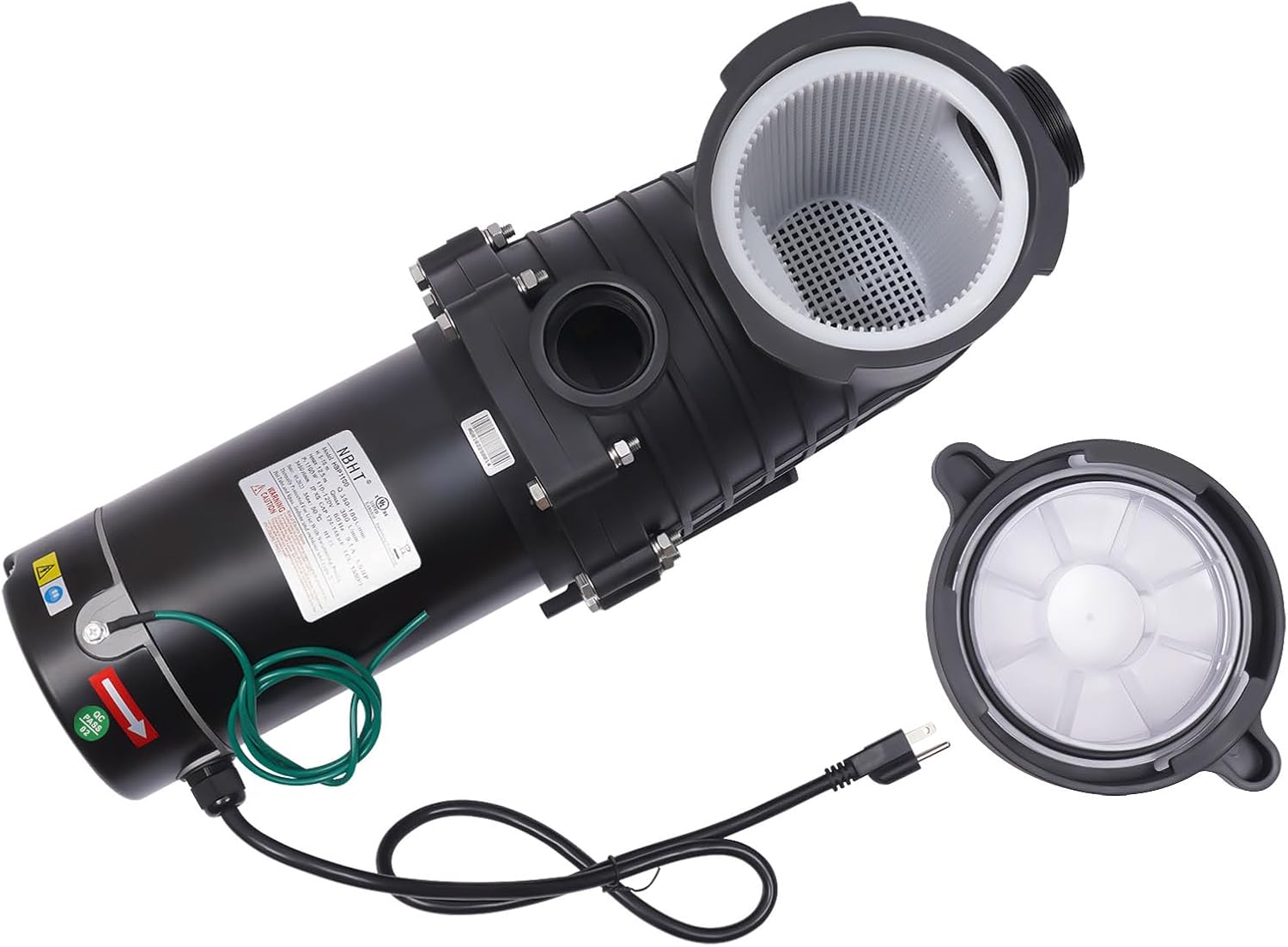 Amazon.com: Swimming Pool Pump Motor 1.5 HP In Ground Swimming Pool ...