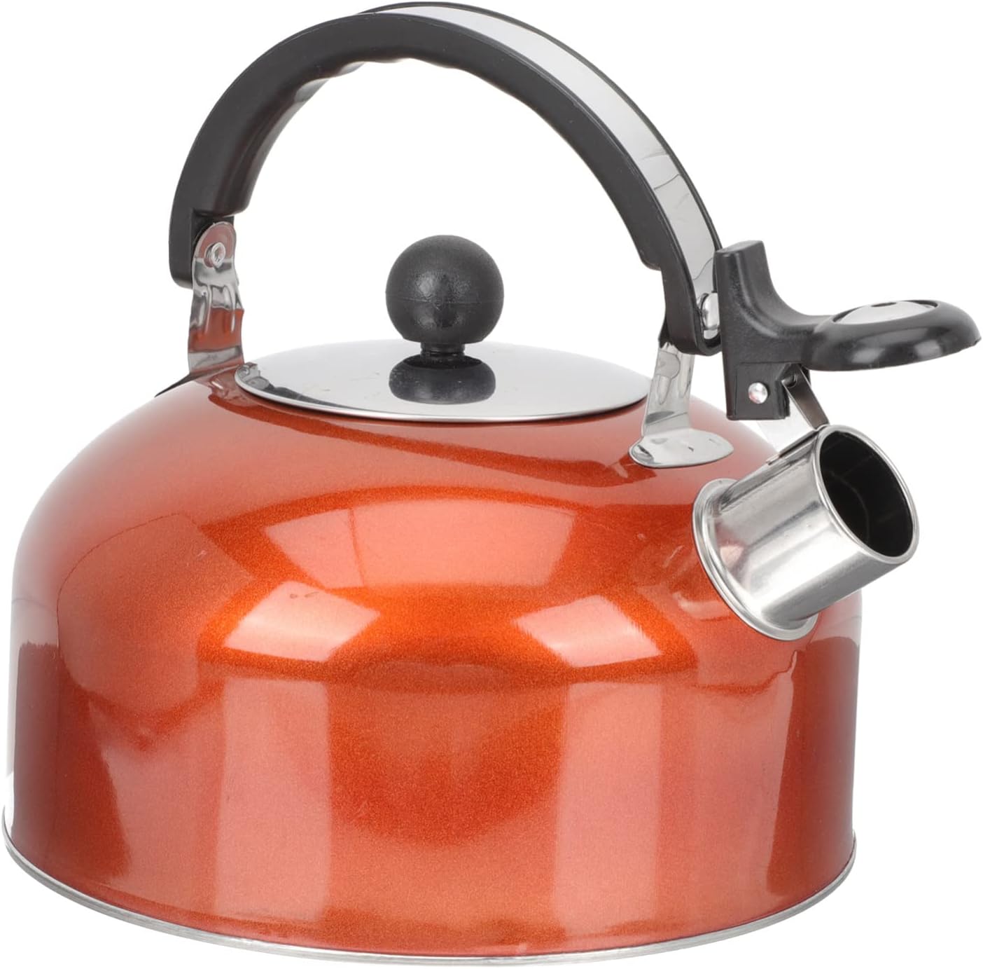 Amazon.com: Kisangel Honk Kettle Whistling Tea Kettle Stainless Steel ...
