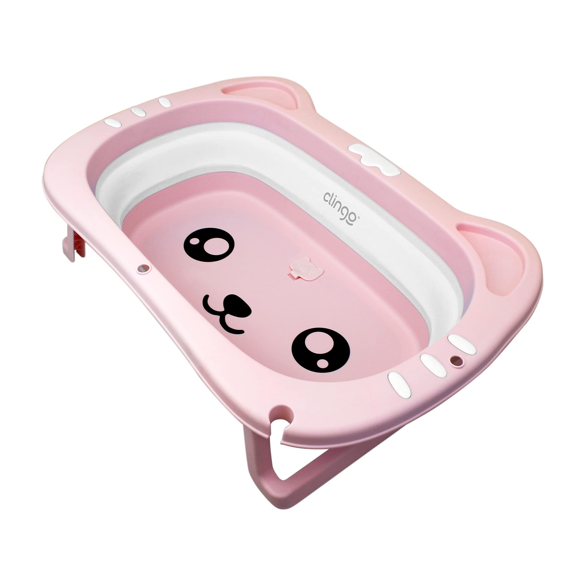 Clingo Banheira Portatil Dobravel Gatinho - Rosa Rosa | Amazon.com.br