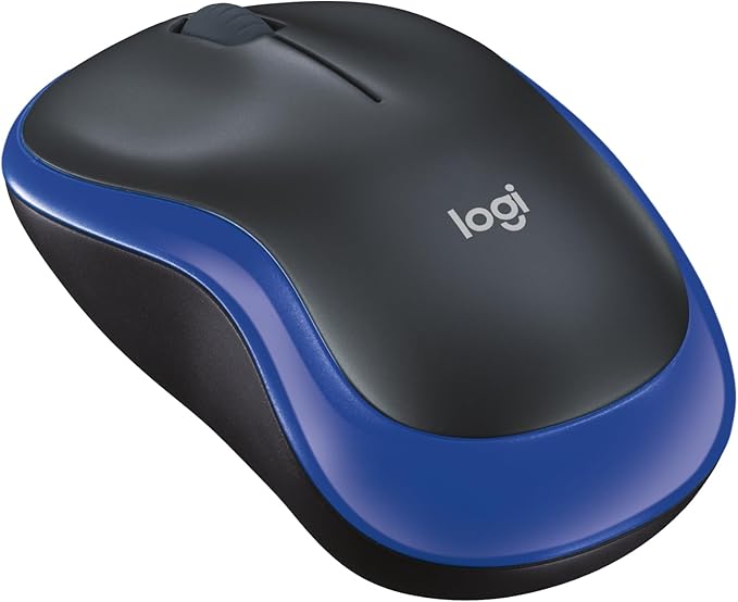 Amazon.com: Logitech M185 Wireless Mouse, 2.4GHz with USB Mini Receiver ...