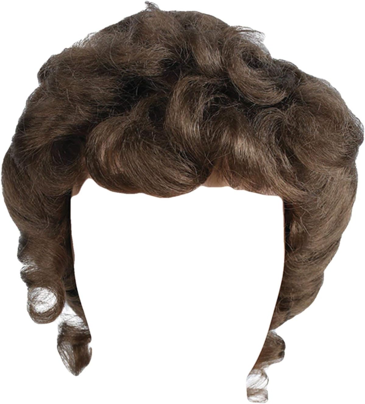 Amazon.com: Brown Victorian Era Wig Mary Wig Granny Wig Victorian ...