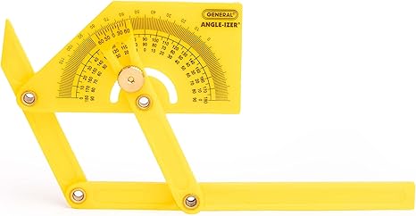 General Tools & Instruments 29 Plastic Protractor and Angle Finder with ...