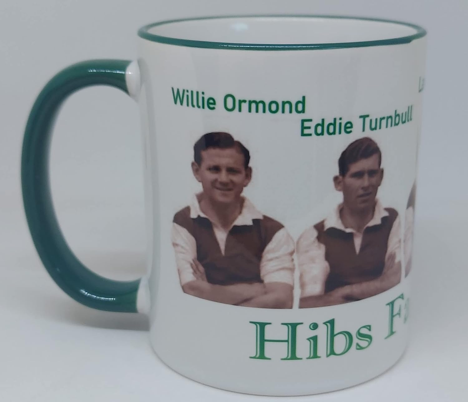 Hibs Famous Five Mug, hibs fc Mug, hibees Mug, hibs Goat Players ...