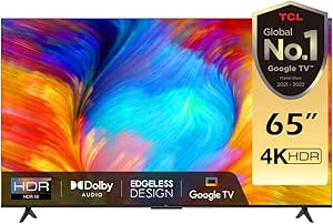 TCL 65 Inch 4K UHD Smart TV With Built-In Chromecast And Google ...