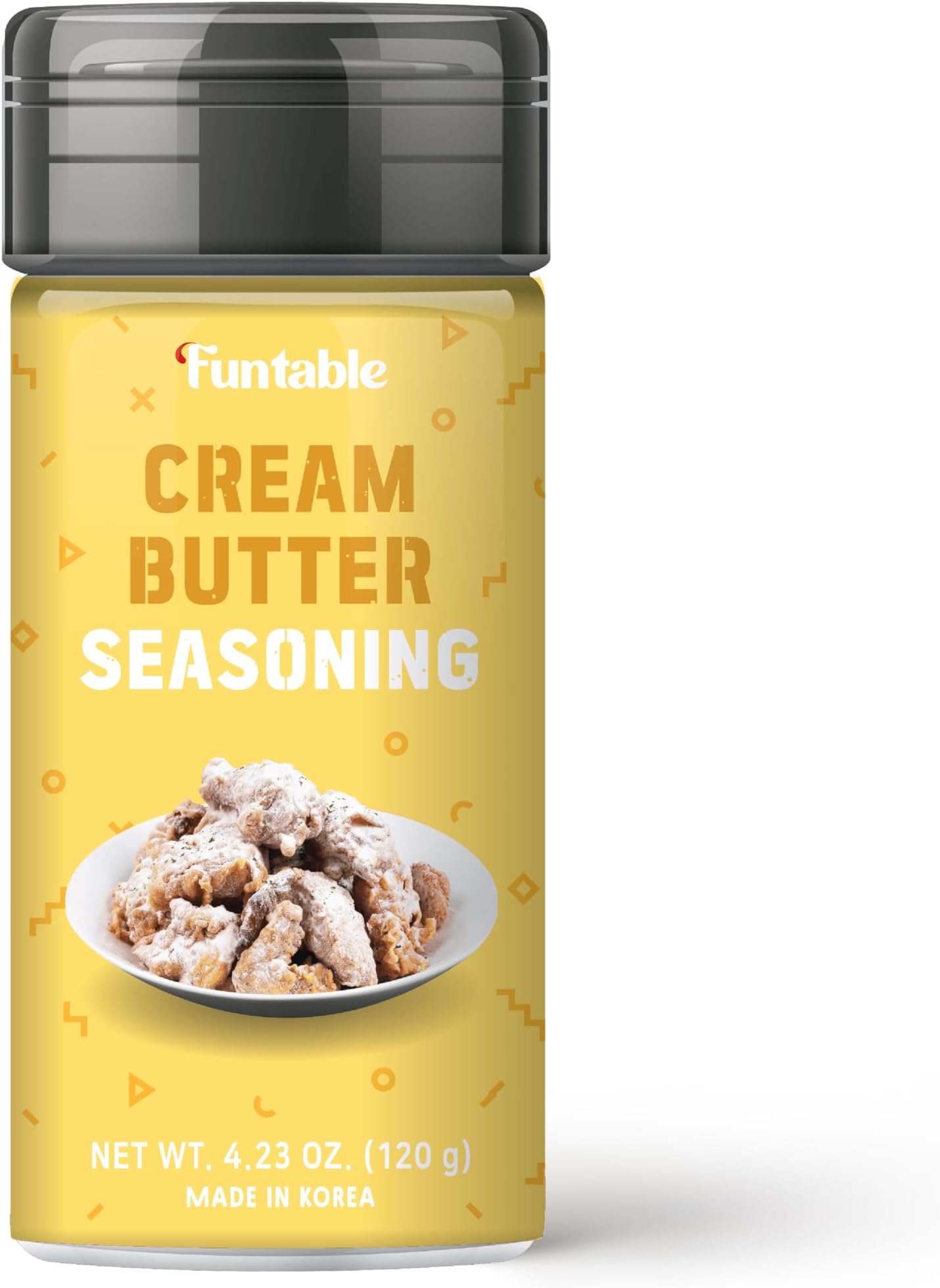 Amazon.com : Funtable Cream Butter Seasoning (4.2oz) - Sweet & Creamy ...