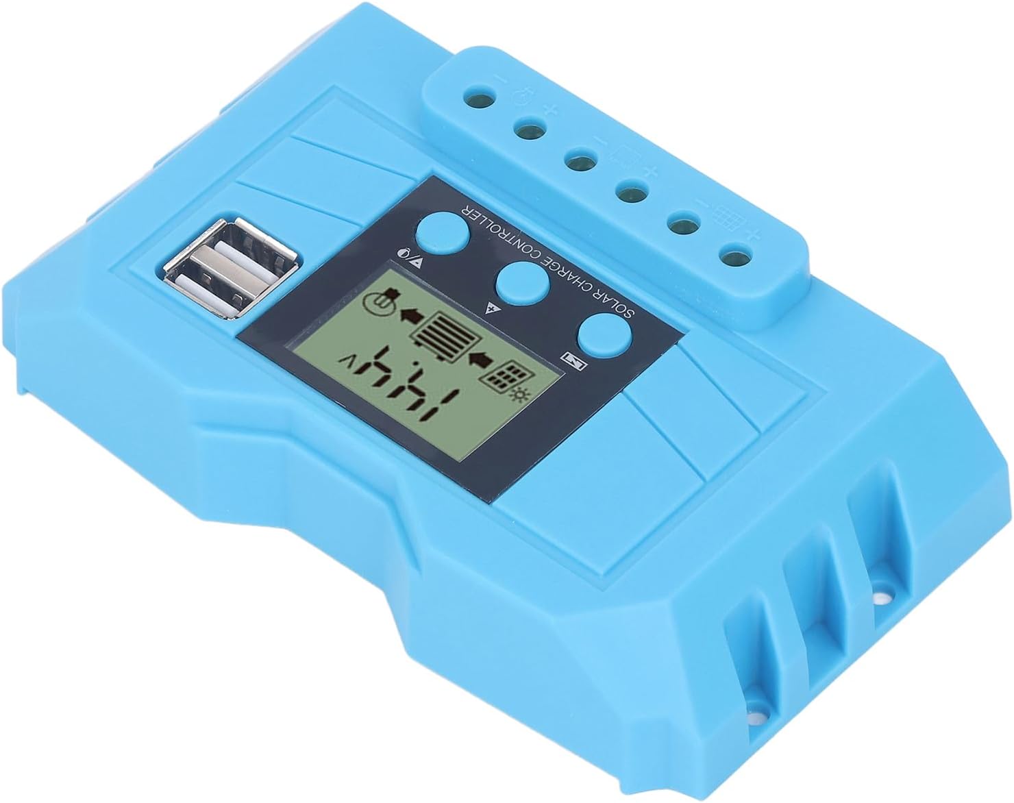 Amazon.com : LCD Display Solar Controller, MOS Anti Backup Circuit 12V ...