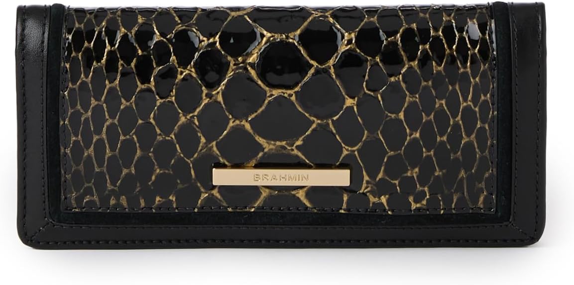 Amazon.com: BRAHMIN Ady Wallet - Black Cavatica : Clothing, Shoes & Jewelry