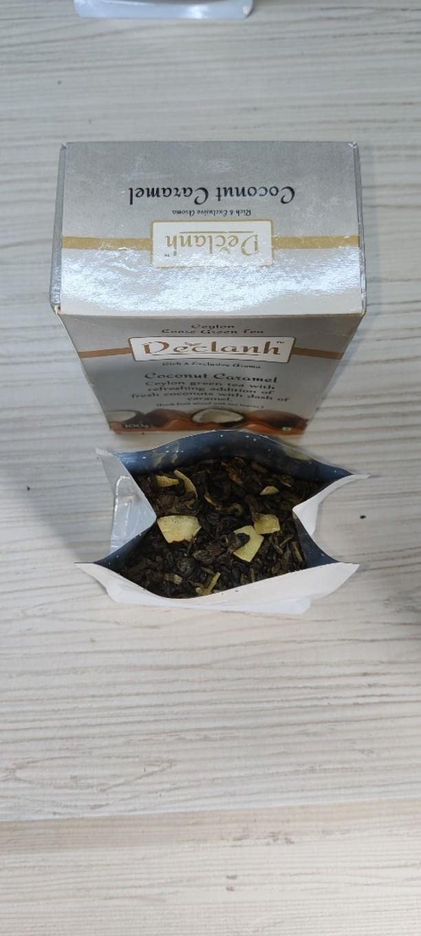 Declanh Ceylon Green Tea Raspberry, Loose Leaves 100 Grams | Fresh ...