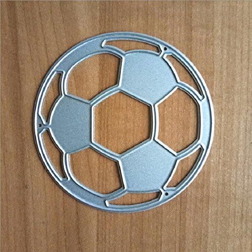 Amazon.com: 1pc Football Cutting Dies Cut Metal Scrapbooking Stencils ...