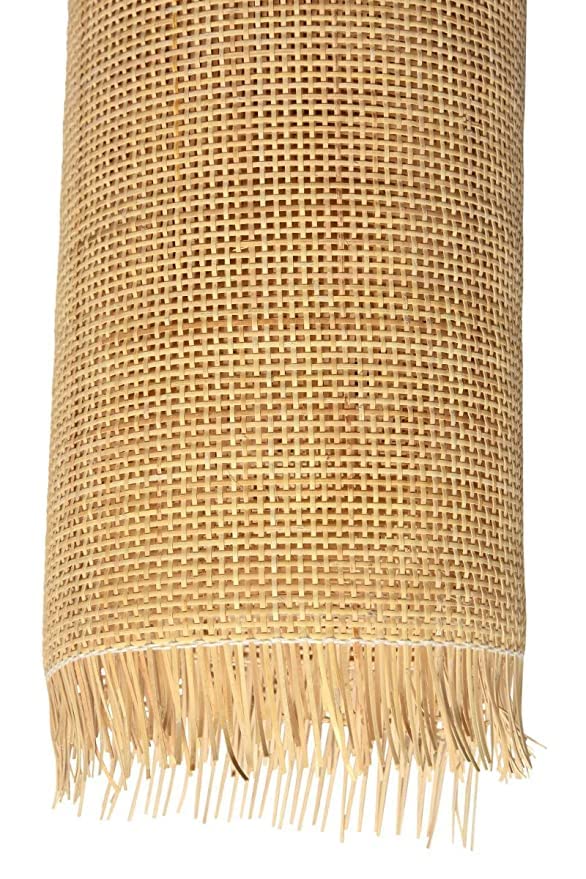 AMC CANING Natural Rattan Cane Roll Mesh for Home Furnishing Square ...