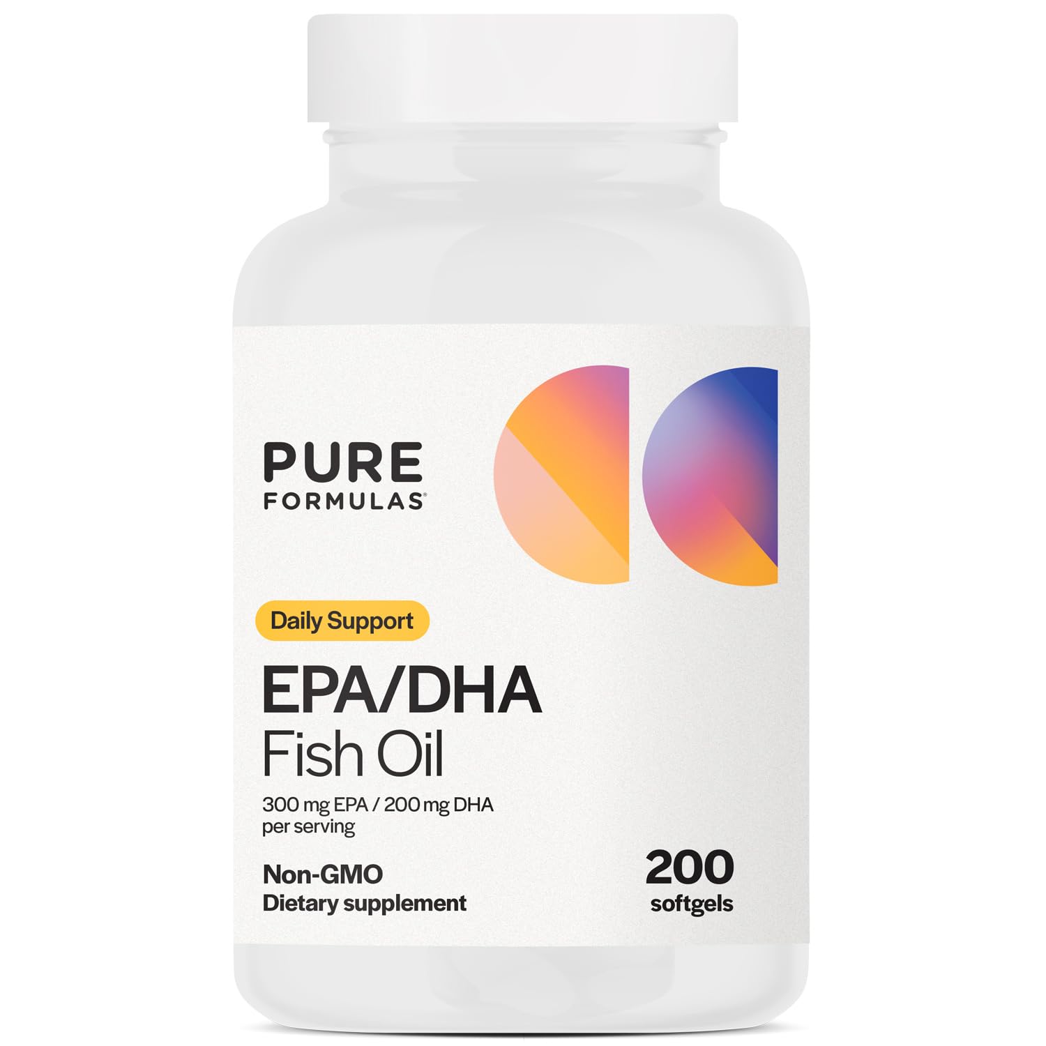 Amazon.com: EPA DHA Omega 3 Supplement 300 mg EPA 200 mg DHA Per ...
