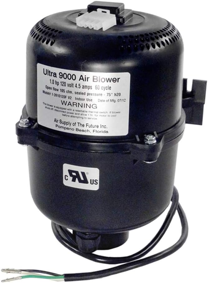 Amazon.com: Silencer Air Blower Motor, 1.0HP, 120V, 6.7 Amps : Automotive