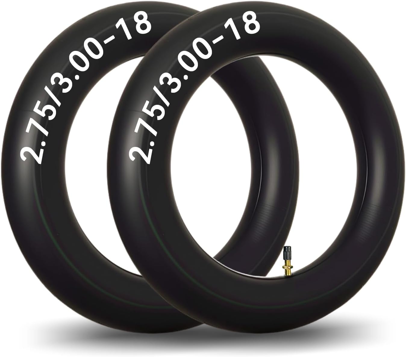 Amazon.com: 2 Pack 2.75/3.00-18 Inner Tube 80/100-18 Dirt Bike Tube ...