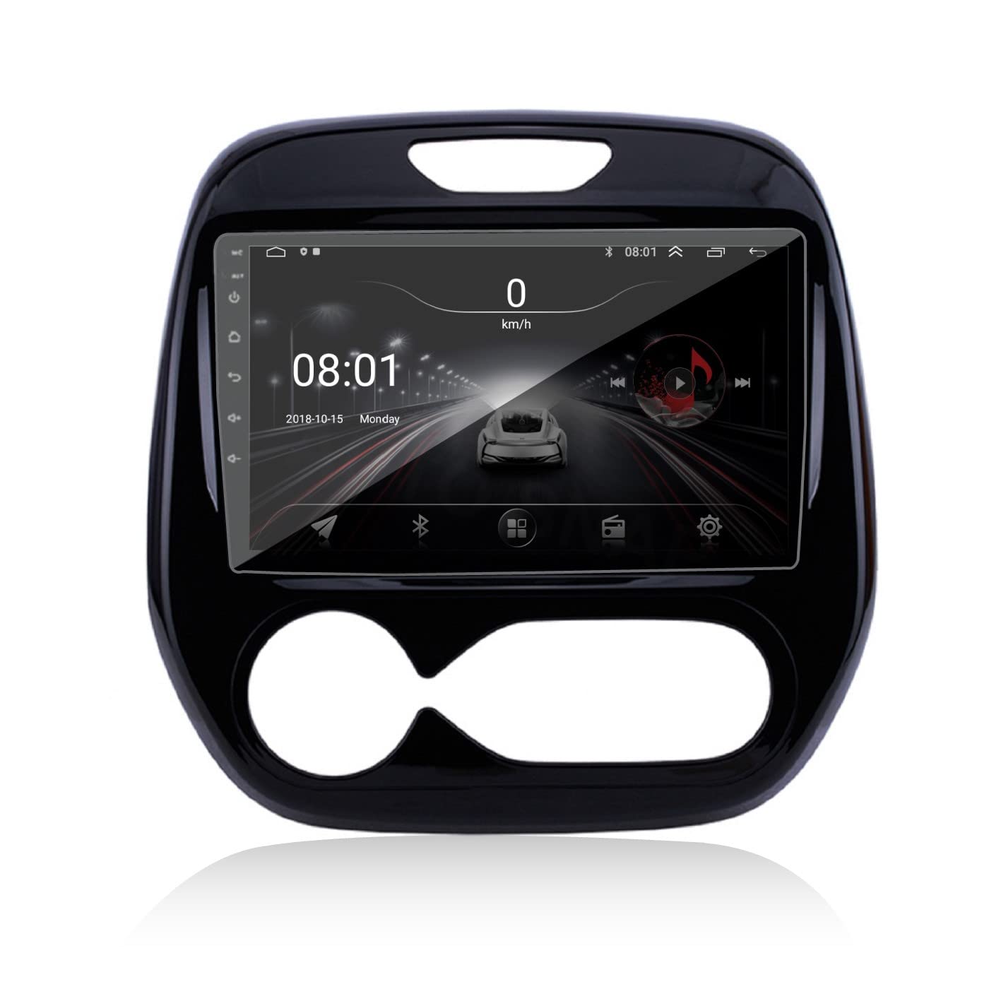 Auto Snap 9 Inch Full HD 1080 Touch Screen Double Din Player Android 12 ...