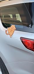 Amazon.com - Scratch Cat Vinyl Car Sticker, Three Cats Scratch Cover ...