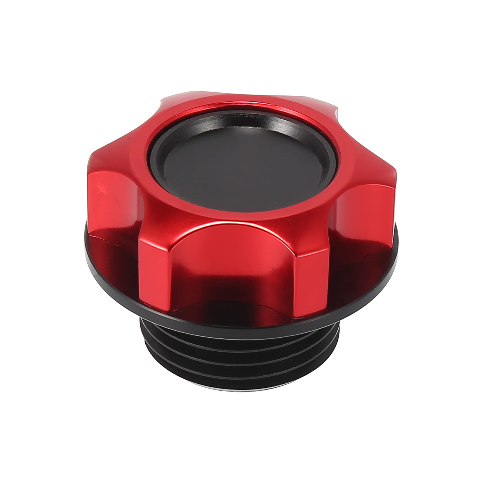 Amazon.com: X AUTOHAUX Red Aluminum Alloy Gas Engine Oil Filler Cap ...
