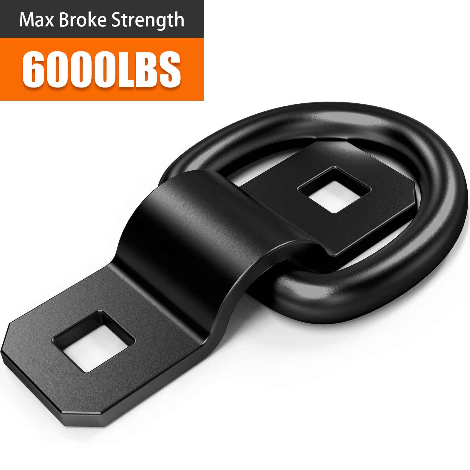 Snapklik.com : 10 PCS 3/8" Heavy Duty D Rings Tie Down Anchors For ...