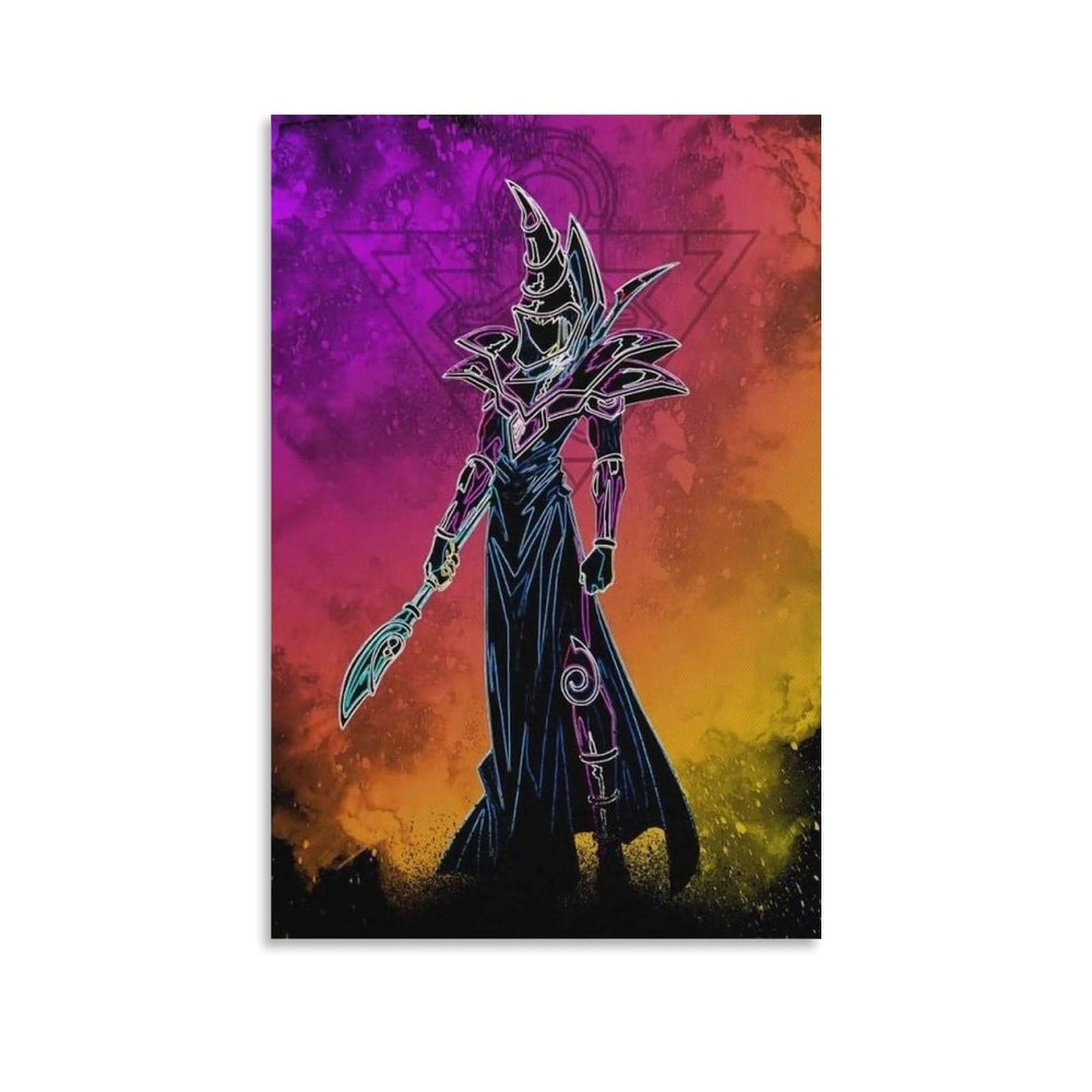 Amazon.com: KDCSBY Anime Yugioh Yu-Gi-Oh Poster Canvas Wall Art Living ...