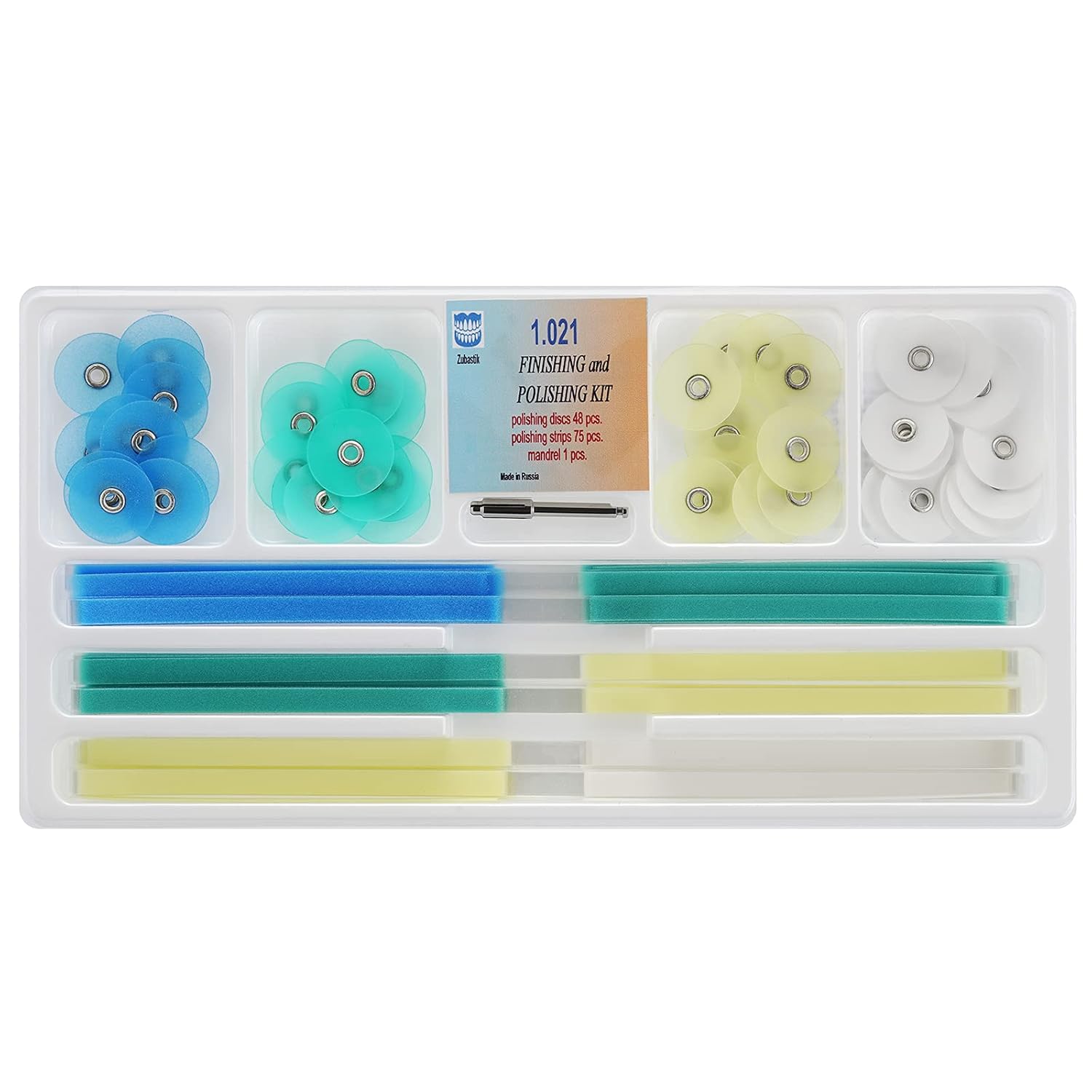 Composite Finishing Polishing Discs Assorted Kit 48pcs+strips 75pcs ...