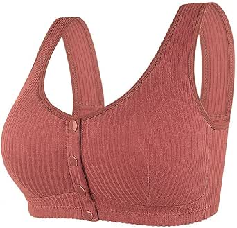 Daisy Bras for Women Front Closure No Underwire Bra Comfort Senior ...