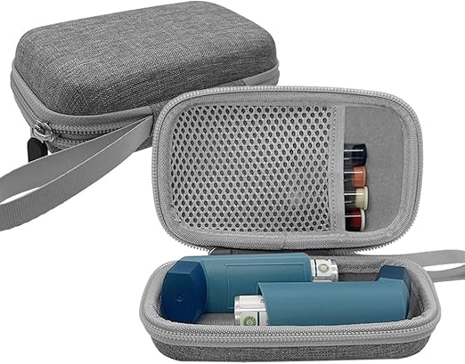 Amazon.com: Klawdsky Asthma Inhaler Case, Inhaler Holder Case ...
