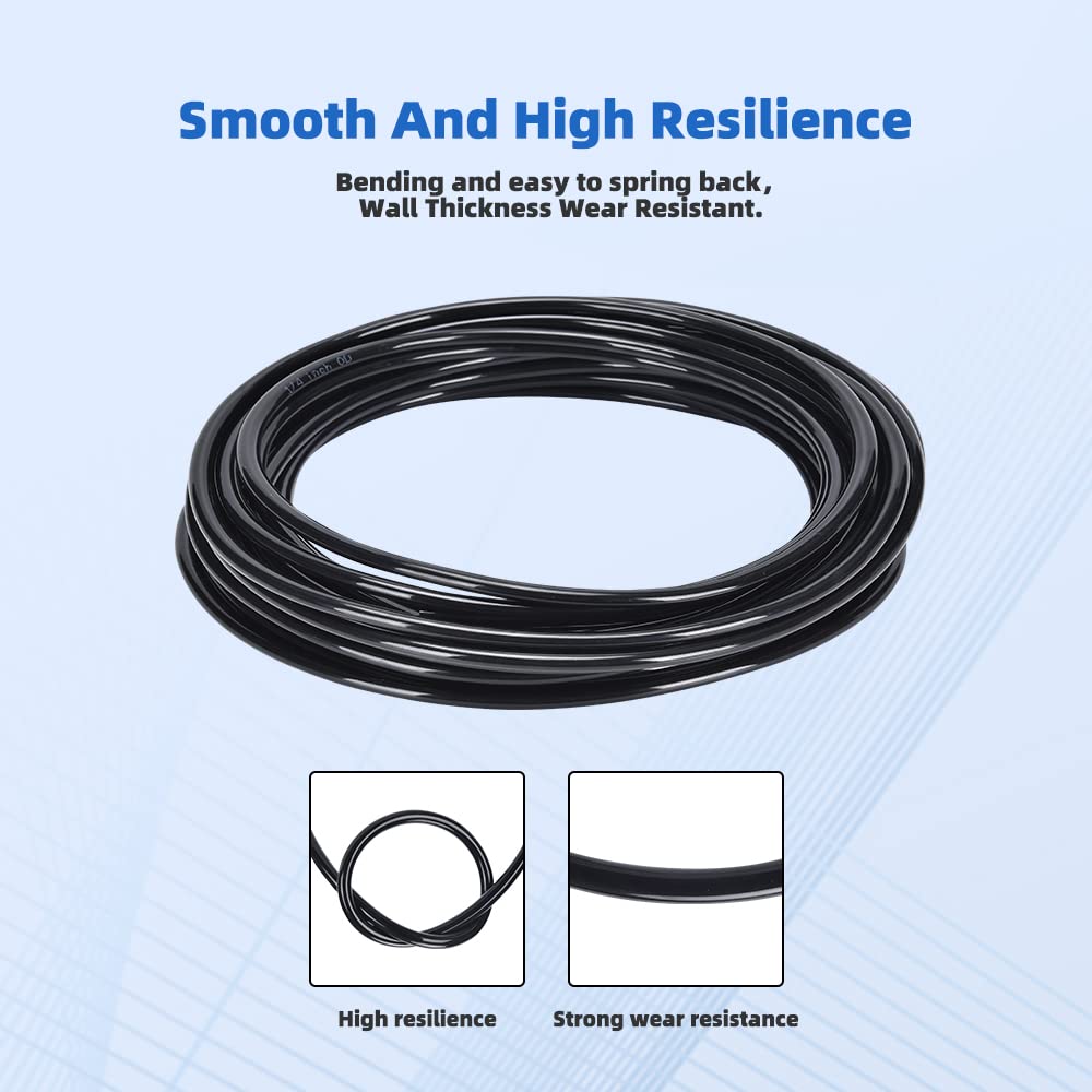 Snapklik.com : Air Line Tubing Kit, CNAODUN 1/4 Inch OD 1/6 ID 39.4ft ...