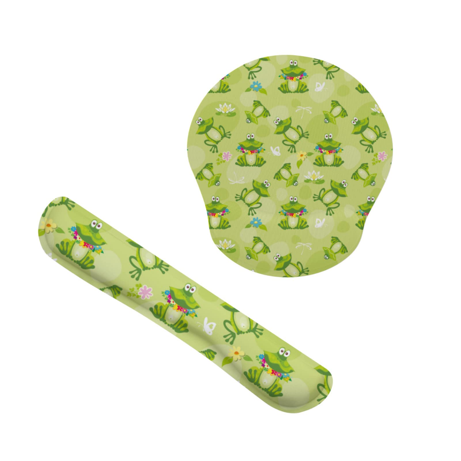 Amazon.com : Cartoon Cute Frog Keyboard Wrist Rest Ergonomic Mouse Pad ...