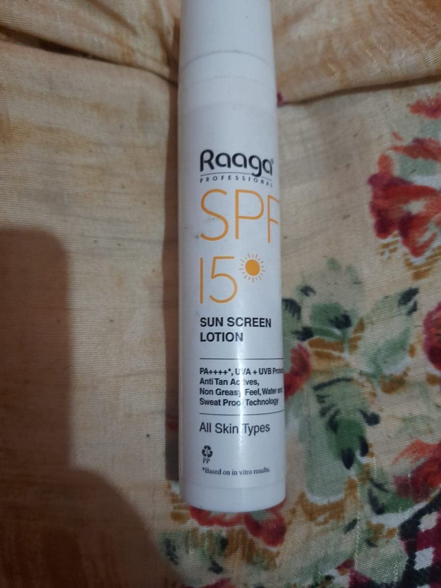 Raaga Professional SPF 50 Sunscreen Lotion | PA++++, UVA + UVB ...