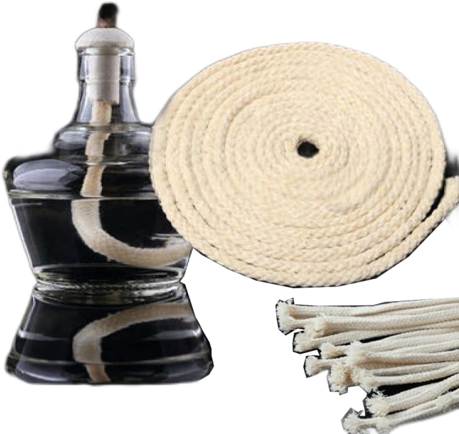 Kerosene Lamp Lantern 3/5M Long Burner Alcohol Wick Rope Cotton Wick ...