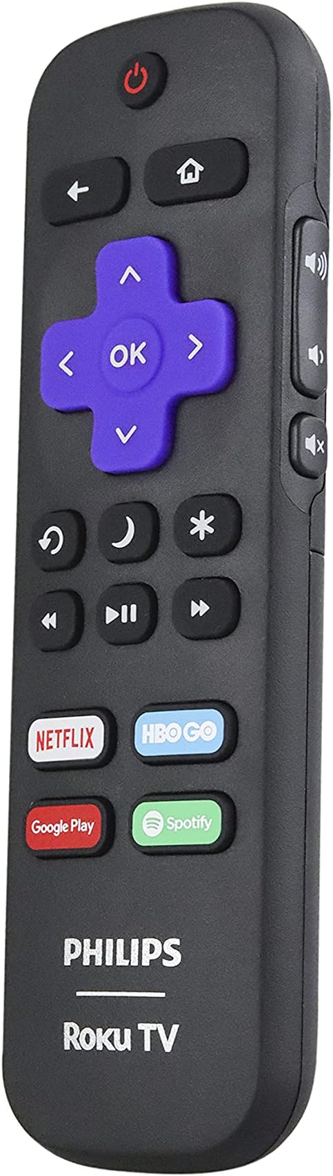 Grehge Remote Control Compatible with All Philips Roku TV Smart TVs ...