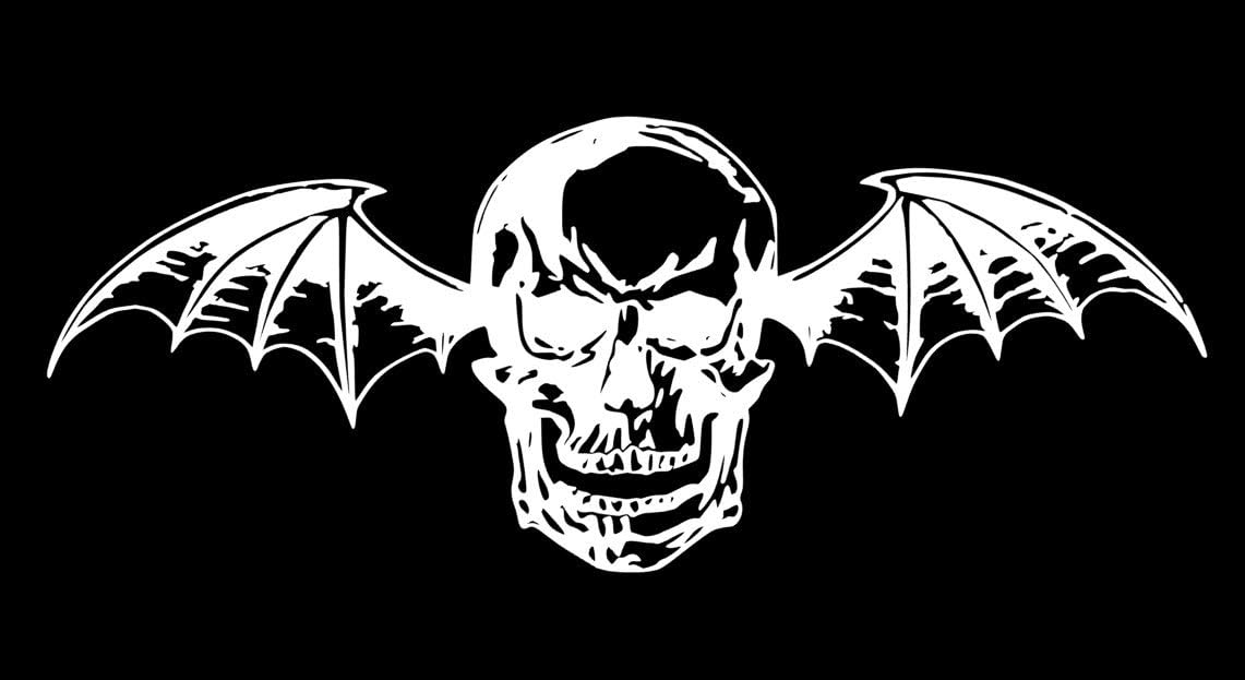 Amazon.com: 25" Large White Deathbat Vinyl Car Truck Window Wall ...