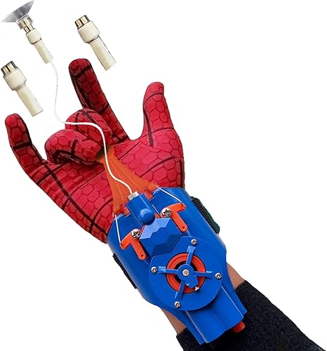 YONTYEQ Spidreman Web Shooter Wrist Toy-Rope Launcher,USB Recharger ...