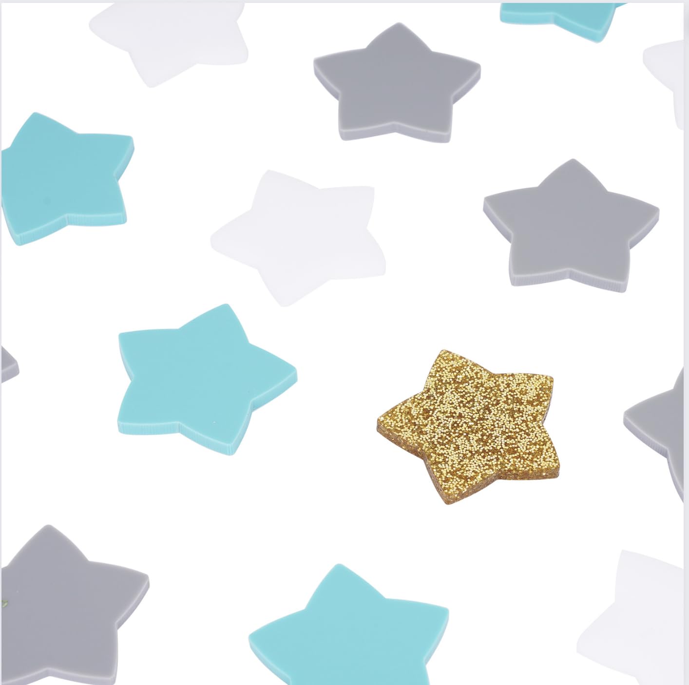 Amazon.com: Acrylic Stars for The Star Jar (Blue, White, Gray, Gold ...