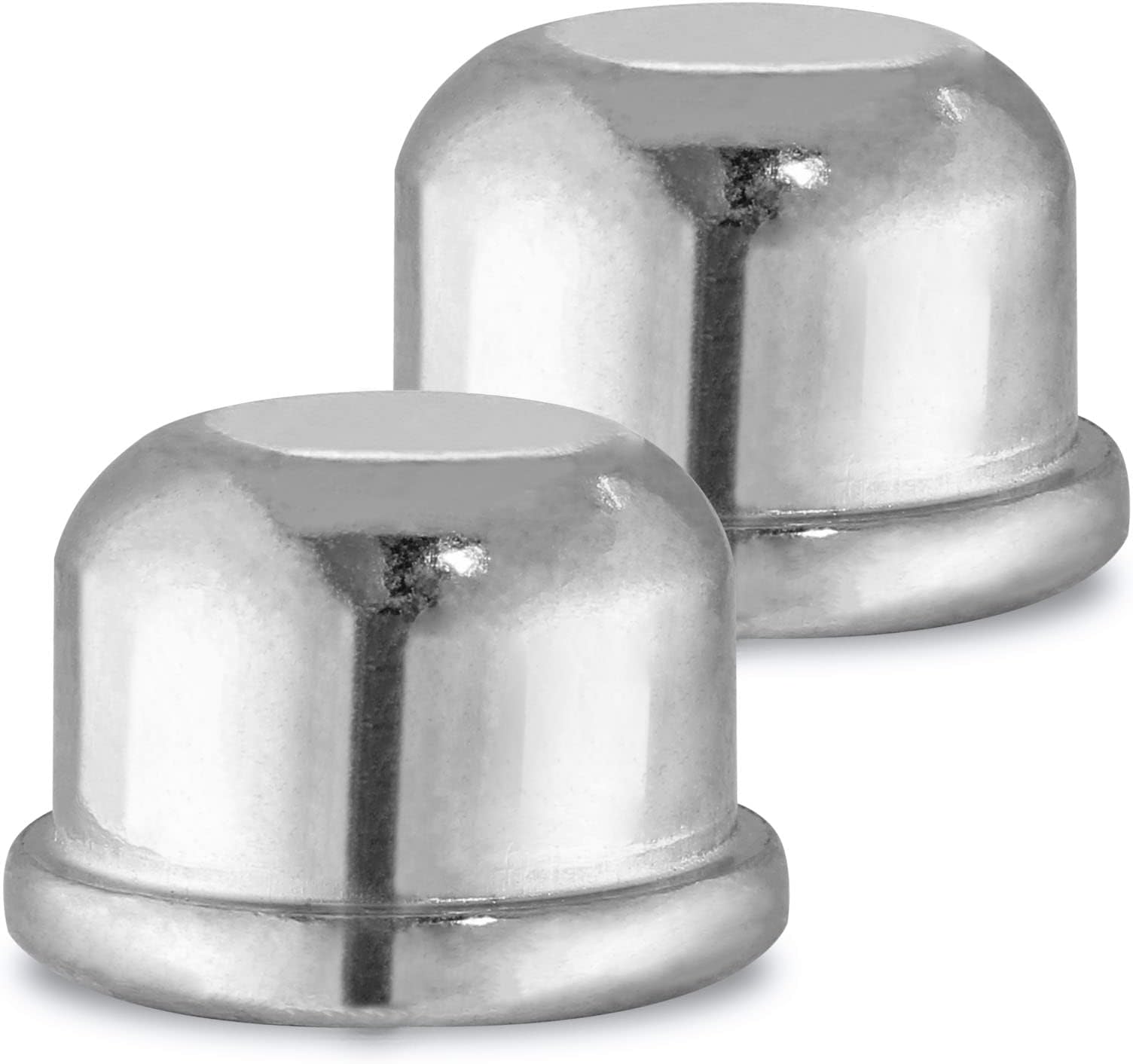 RTNLIT 4pcs Nickel Lamp Finials Caps, Threaded 1/4-27 lamp Shade Screw ...