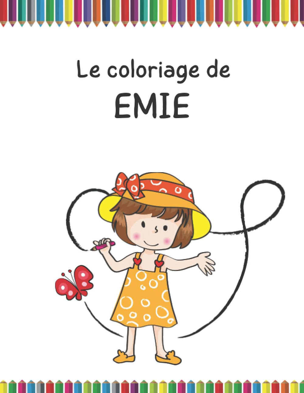 Buy Livre de Coloriage Animaux pour EMIE - Le Cadeau idéal pour les ...