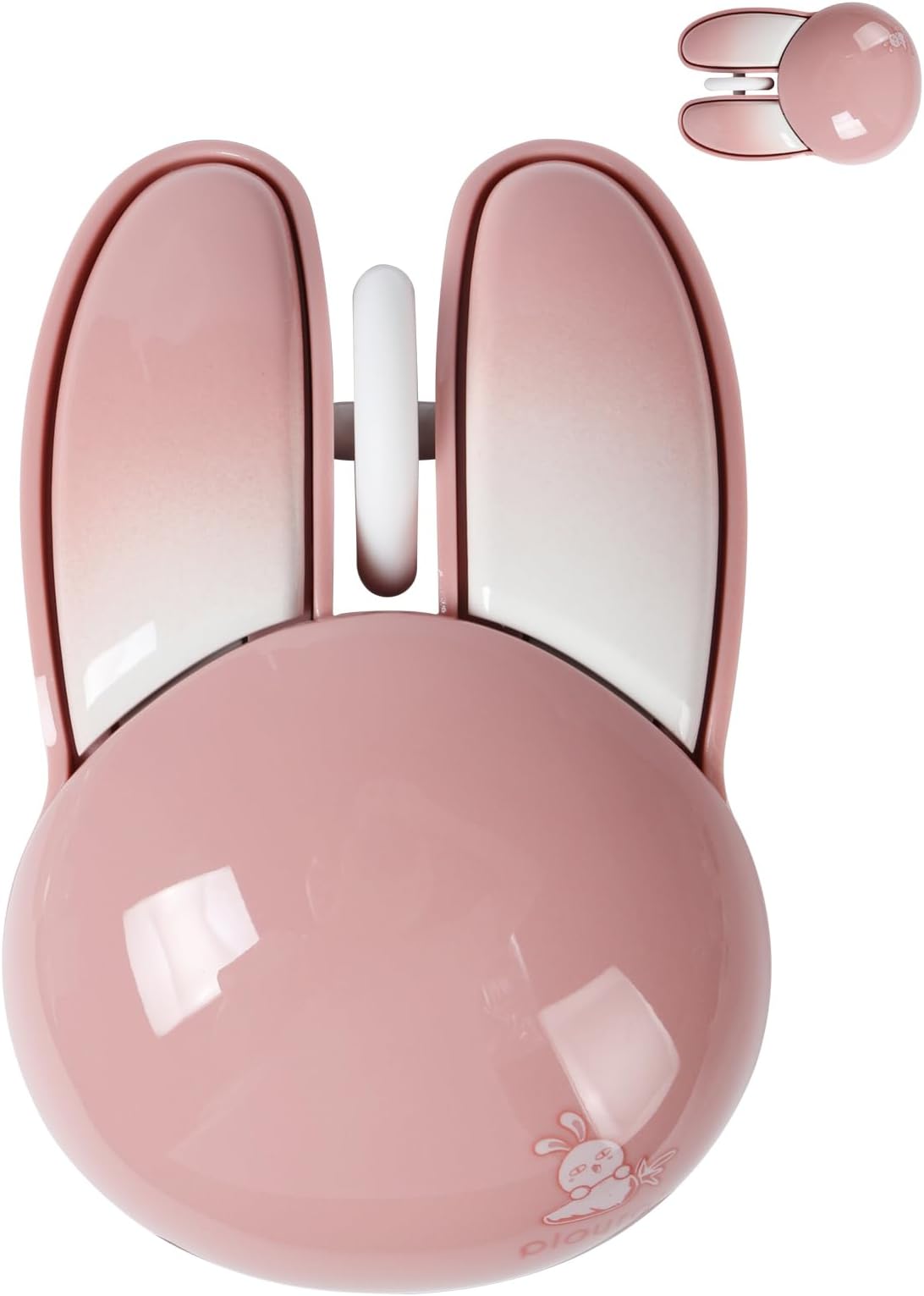 Amazon.com: Wireless Mouse Bluetooth Cute Bunny Shape Small Quiet USB ...
