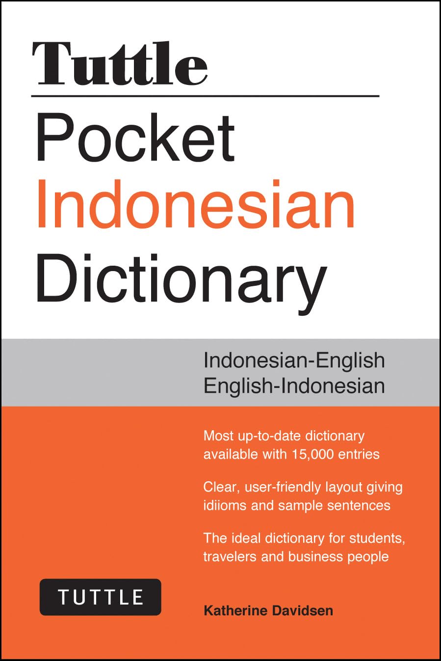 Amazon.com: Tuttle Pocket Indonesian Dictionary: Indonesian-English ...
