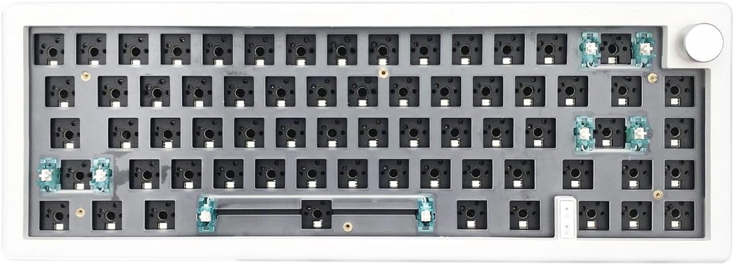 CENMOO Mechanical Keyboard Kit, GMk67 Keyboard, Brown Switches Computer ...