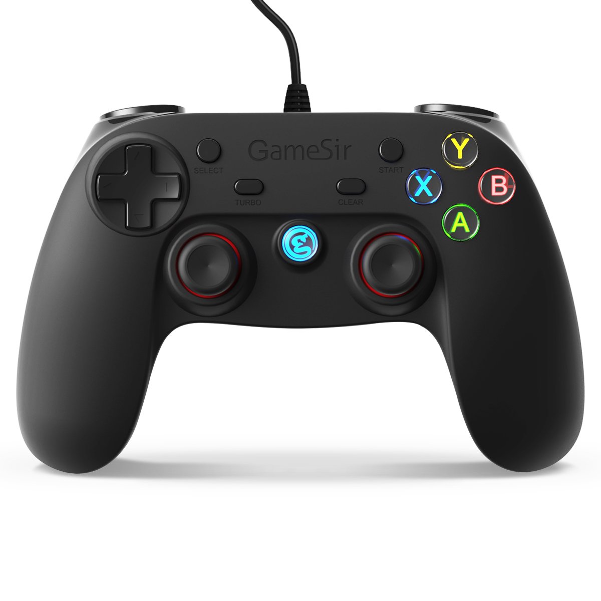 Amazon.com: GameSir G3w USB Wired PC Game Controller Dual Shock ...