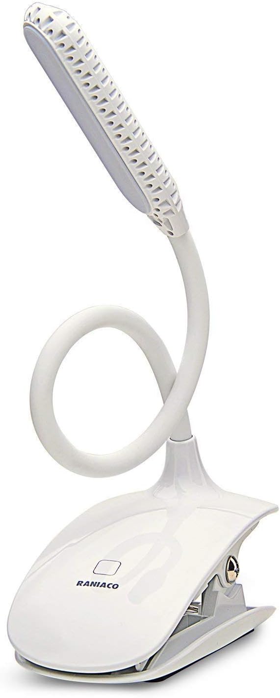 Amazon.com: Raniaco Led Clip Reading Book Light Daylight 16 LEDs USB ...