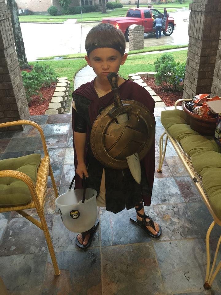 Amazon.com: Child Spartan Warrior Costume : Clothing, Shoes & Jewelry