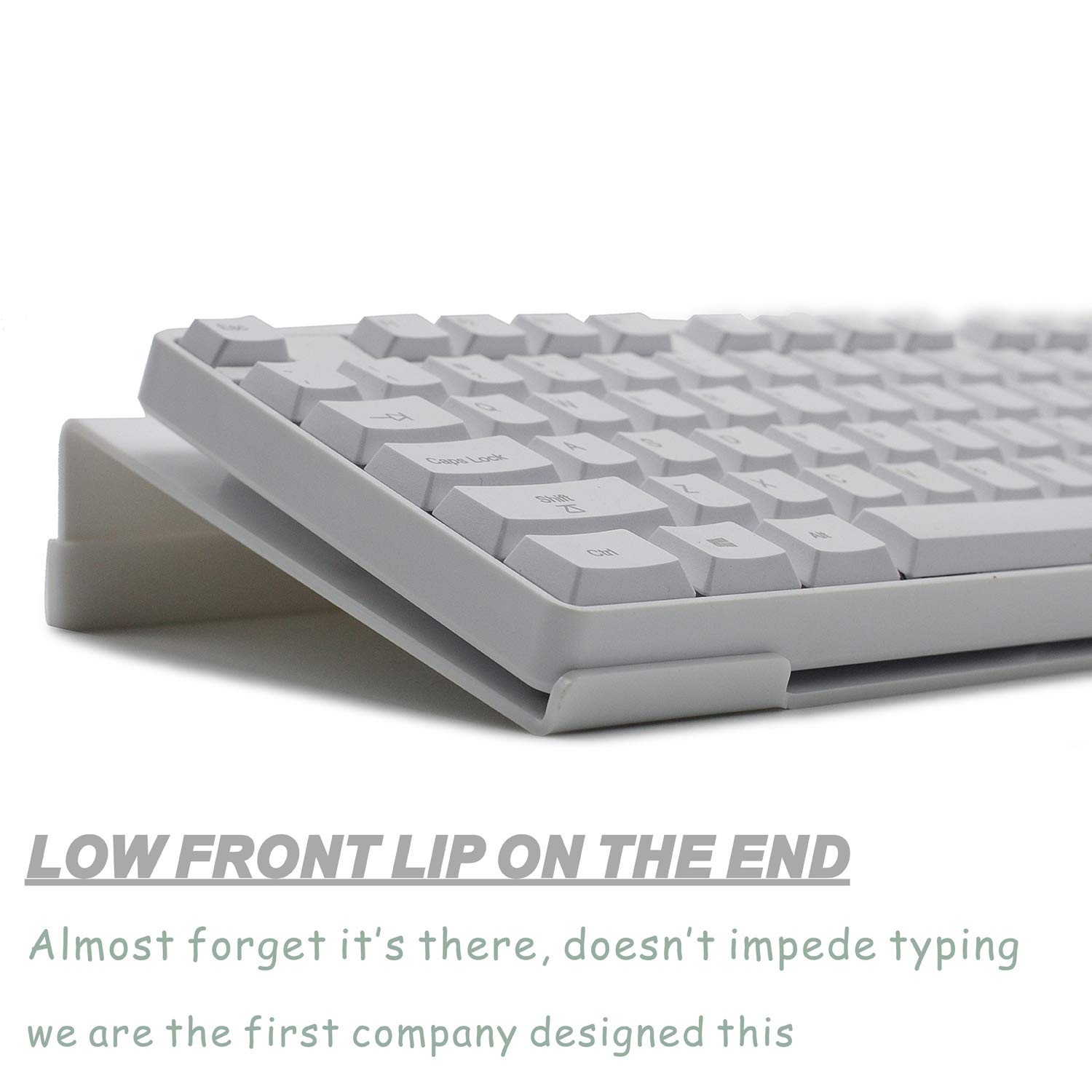 Snapklik.com : Richboom Acrylic Tilted Computer Keyboard Holder For ...