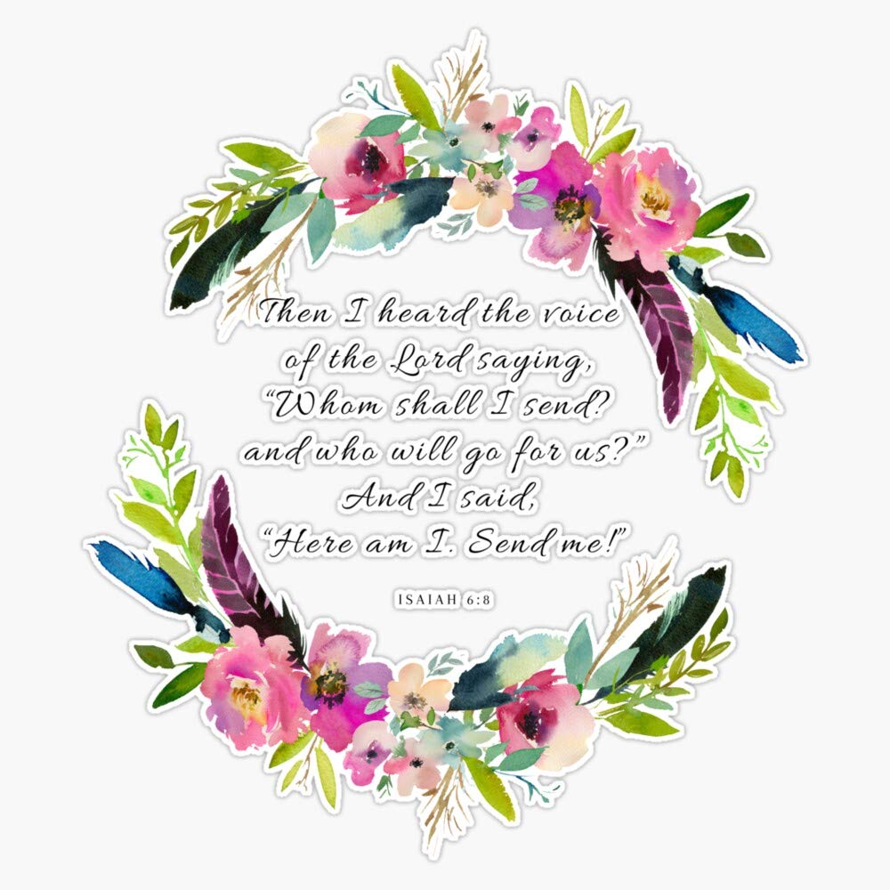 Here I Am Lord Clipart Flowers